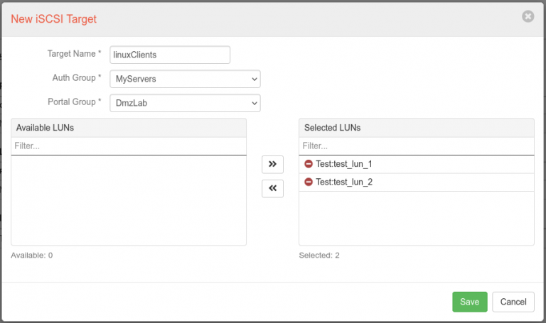 Configuring Linux Host for iSCSI with NGX Storage Unified Series - NGX STORAGE KB
